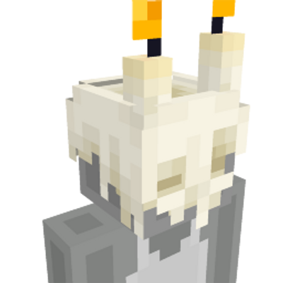 Candle Skull Mask by Hourglass Studios - Minecraft Marketplace (via ...