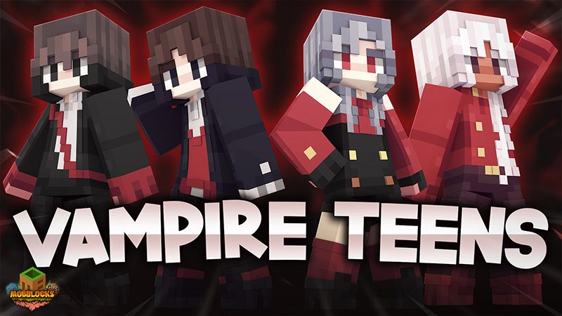 Vampire Teens by MobBlocks (Minecraft Skin Pack) - Minecraft ...