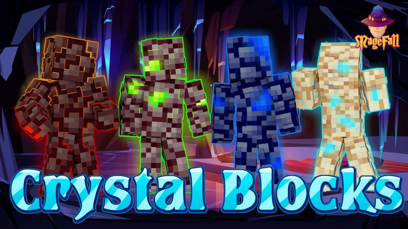 Crystal Blocks by Magefall (Minecraft Skin Pack) - Minecraft ...