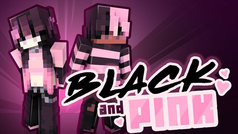 Black and Pink Teens by Ninja Squirrel Gaming (Minecraft Skin Pack ...
