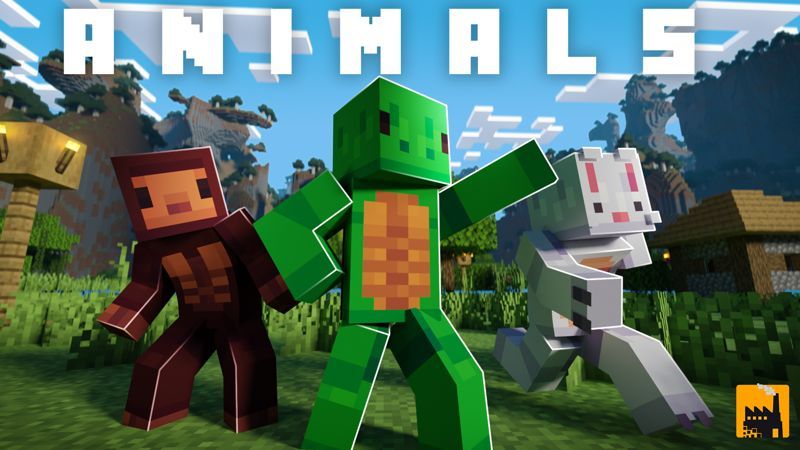 Animals by Block Factory (Minecraft Skin Pack) - Minecraft Marketplace ...