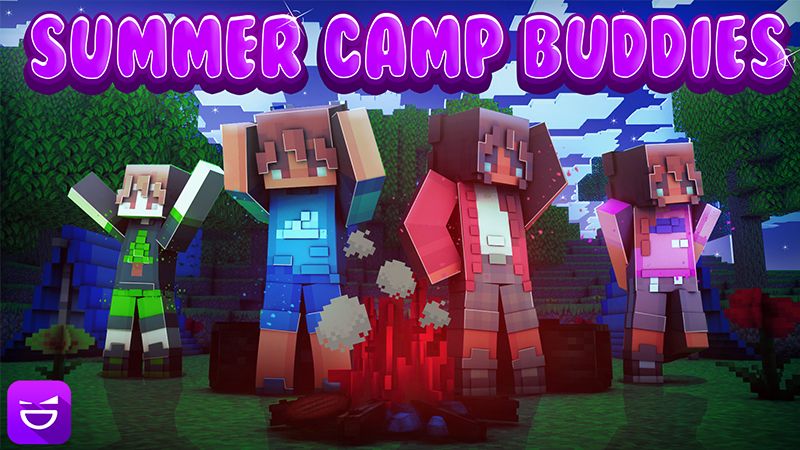 Summer Camp Buddies by Giggle Block Studios (Minecraft Skin Pack ...