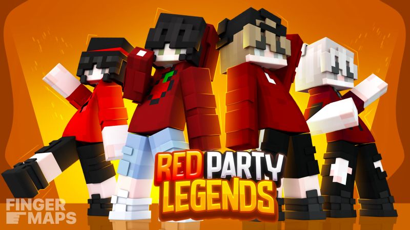 Red Party Legends by FingerMaps (Minecraft Skin Pack) - Minecraft ...