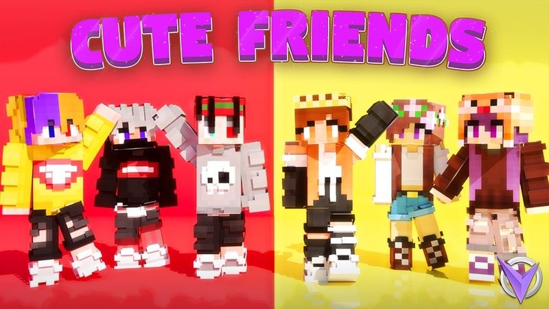 Cute Friends by Team Visionary (Minecraft Skin Pack) - Minecraft ...