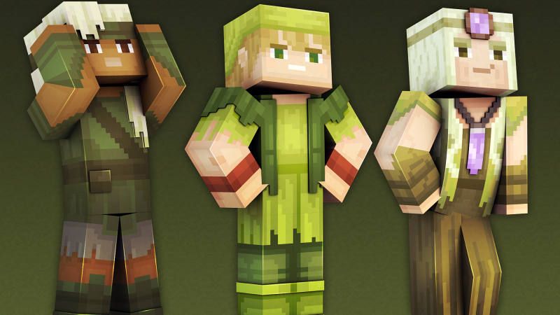 Woodland Elves by 57Digital (Minecraft Skin Pack) - Minecraft ...