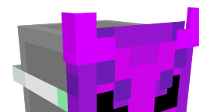 Demon Mask by Blocky - Minecraft Marketplace (via bedrockexplorer.com)