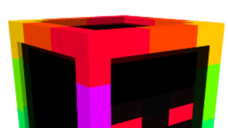 RGB Neon Head by FTB - Minecraft Marketplace (via bedrockexplorer.com)
