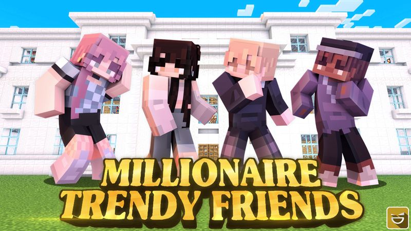 Millionaire Trendy Friends by Giggle Block Studios (Minecraft Skin Pack ...