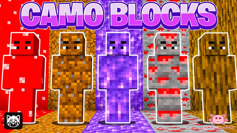 Camo Blocks by Kora Studios (Minecraft Skin Pack) - Minecraft ...