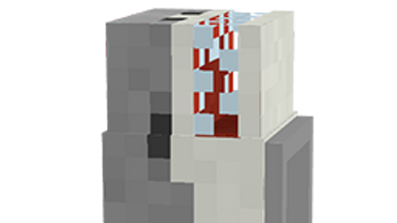 Shark Hat by Cleverlike - Minecraft Marketplace (via bedrockexplorer.com)