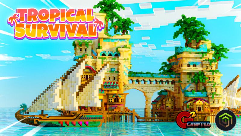 Tropical Survival by G2Crafted (Minecraft Marketplace Map) - Minecraft ...