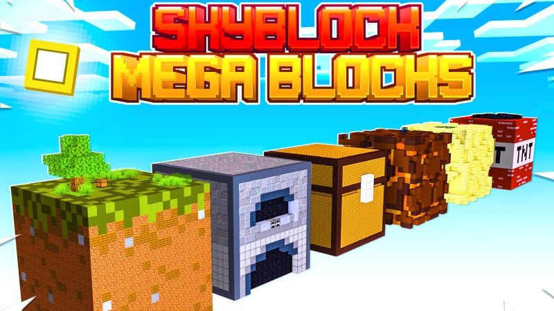 Skyblock Giant Blocks by Fall Studios (Minecraft Marketplace Map ...