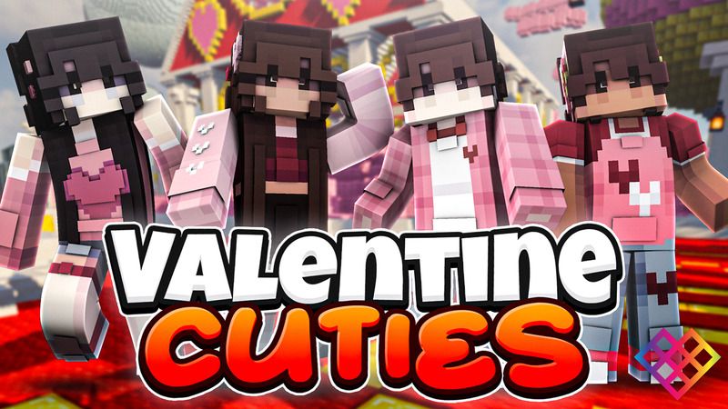 Valentine Cuties by Rainbow Theory (Minecraft Skin Pack) - Minecraft ...