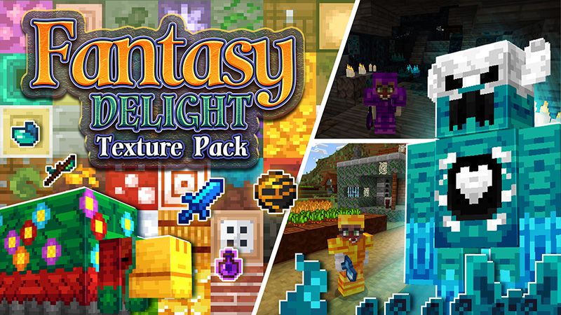 Fantasy Delight Texture Pack by Mine-North - Minecraft Bedrock ...