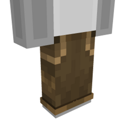 Oak Trousers by Minecraft - Minecraft Marketplace (via bedrockexplorer.com)