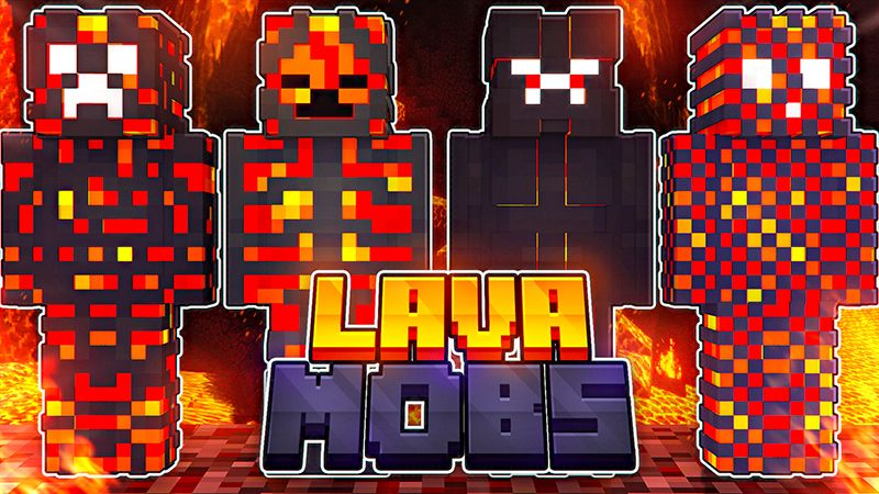 Lava Mobs by Bunny Studios (Minecraft Skin Pack) - Minecraft Bedrock ...