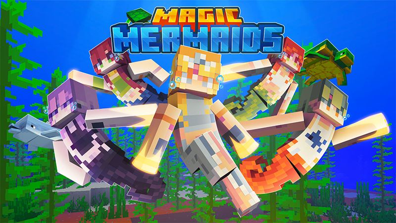 Magic Mermaids by Razzleberries (Minecraft Skin Pack) - Minecraft ...