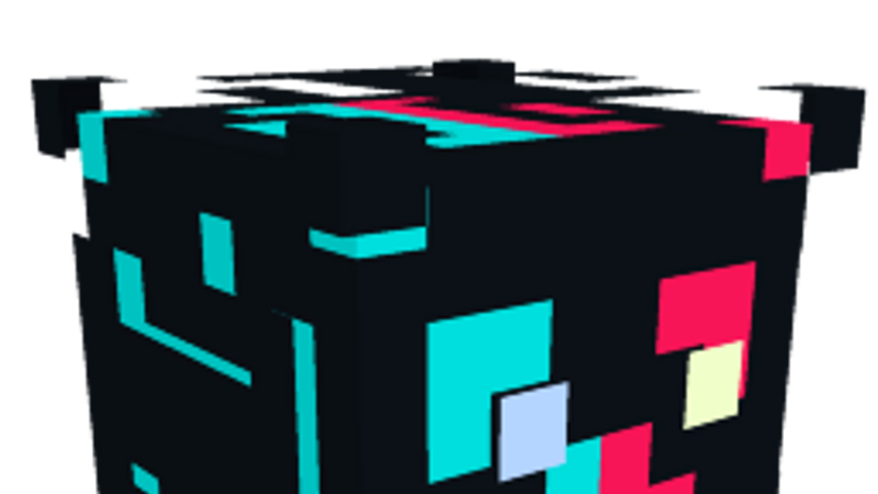 Split Glitch Head by Bunny Studios - Minecraft Bedrock Marketplace Explorer