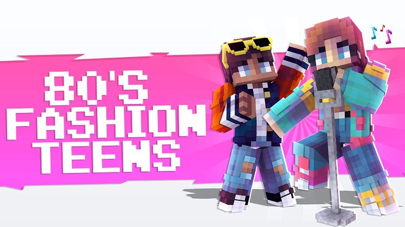 80s Fashion Teens by Nitric Concepts (Minecraft Skin Pack) - Minecraft ...
