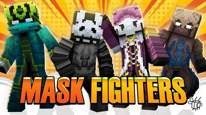 MASK FIGHTERS by Blu Shutter Bug (Minecraft Skin Pack) - Minecraft ...