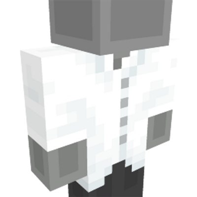 White Buttondown by Minecraft - Minecraft Marketplace (via ...