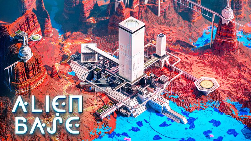 Alien Base by CrackedCubes (Minecraft Marketplace Map) - Minecraft ...