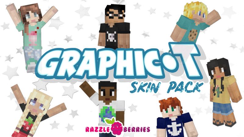 GraphicT Skin Pack by Razzleberries (Minecraft Skin Pack) - Minecraft ...