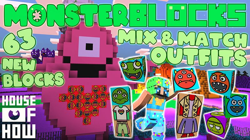 Monster Blocks by House of How (Minecraft Marketplace Map) - Minecraft ...