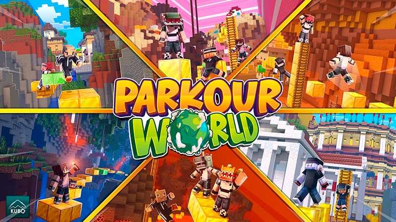 Parkour World by Kubo Studios (Minecraft Marketplace Map) - Minecraft ...