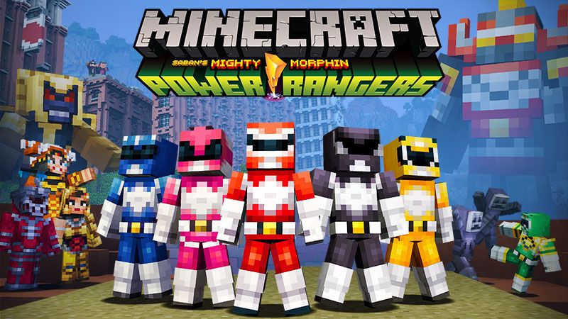 Mighty Morphin Power Rangers by Minecraft (Minecraft Skin Pack ...
