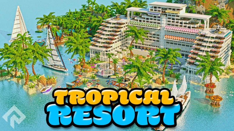 Tropical Resort by RareLoot (Minecraft Marketplace Map) - Minecraft ...