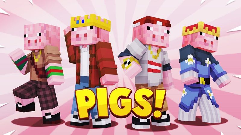Pigs! by Withercore (Minecraft Skin Pack) - Minecraft Bedrock ...