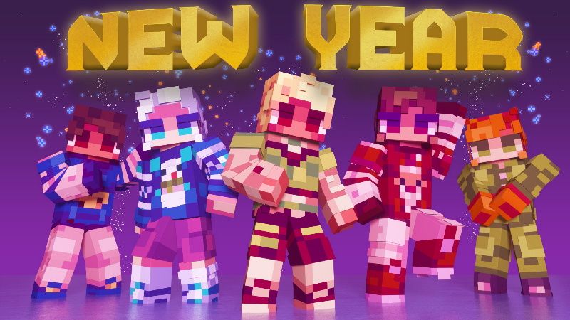 New Year by Mine-North (Minecraft Skin Pack) - Minecraft Marketplace ...