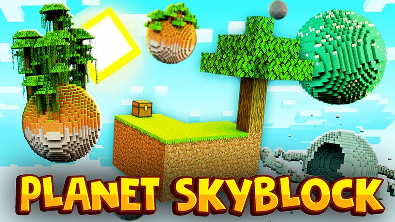 Planet Skyblock by Pickaxe Studios (Minecraft Marketplace Map ...