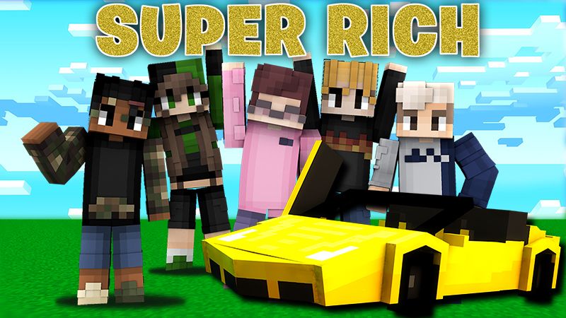 SUPER RICH by Pickaxe Studios (Minecraft Skin Pack) - Minecraft ...