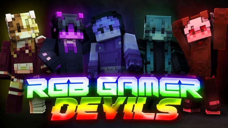 RGB Gamer Devils by FTB (Minecraft Skin Pack) - Minecraft Marketplace ...