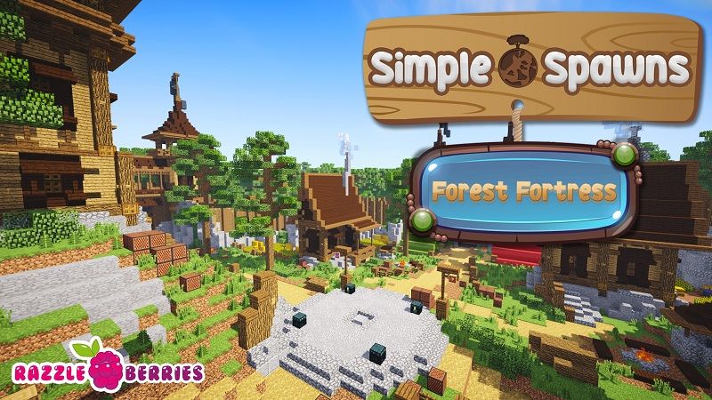 Simple Spawns Forest Fortress by Razzleberries (Minecraft Marketplace ...