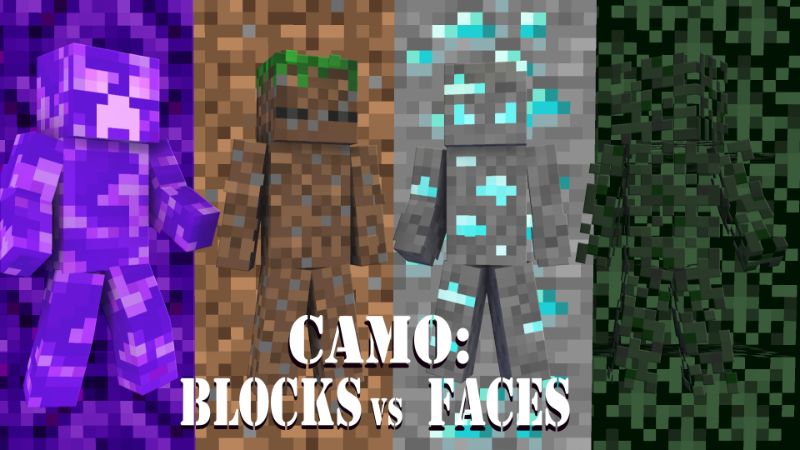 Camo Blocks vs Faces by Pixelationz Studios (Minecraft Skin Pack ...
