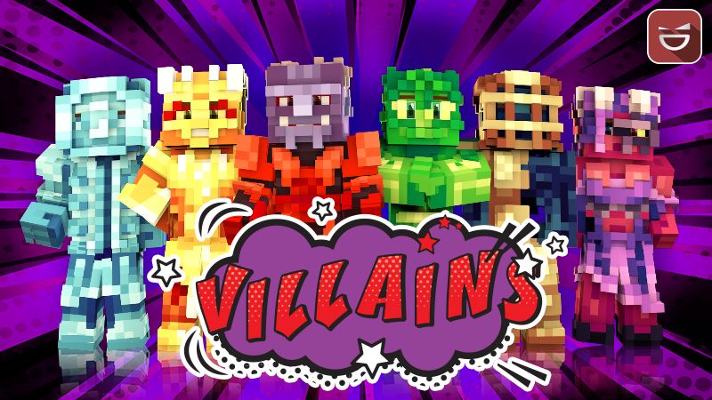 Villains by Giggle Block Studios (Minecraft Skin Pack) - Minecraft ...