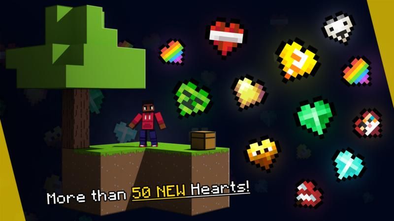 Custom Hearts Skyblock by Shapescape (Minecraft Marketplace Map ...