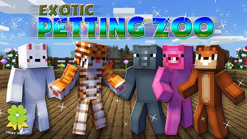 Exotic Petting Zoo by The Lucky Petals (Minecraft Skin Pack ...