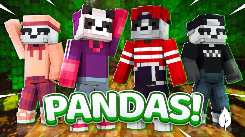 Pandas by 2-Tail Productions (Minecraft Skin Pack) - Minecraft Marketplace (via bedrockexplorer.com)