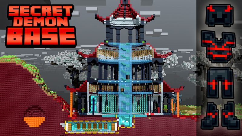 Secret Demon Base by Dark Lab Creations (Minecraft Marketplace Map ...