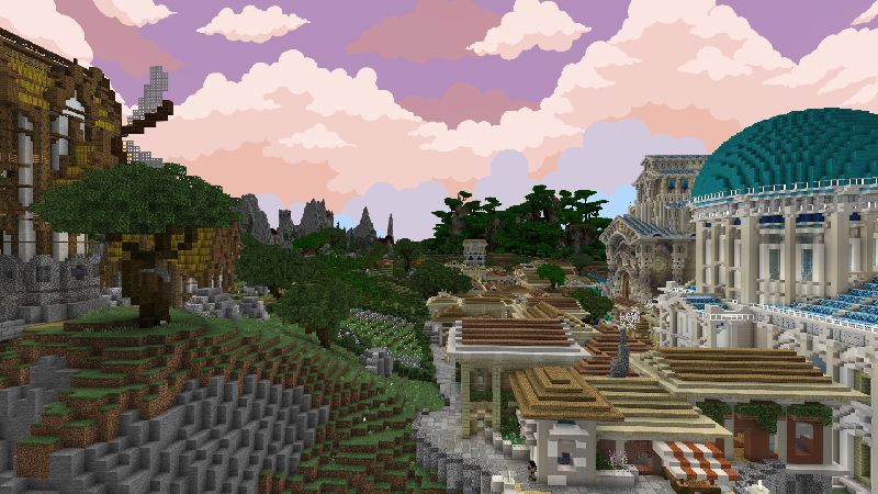 Dragons! Biomes by Cynosia - Minecraft Bedrock Marketplace Explorer