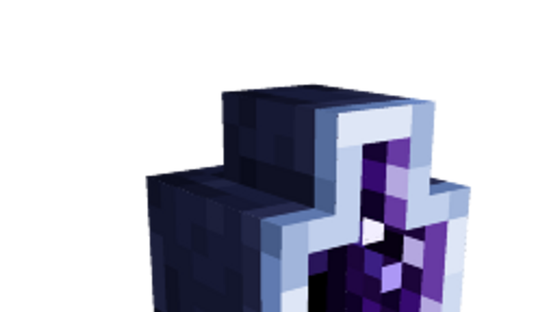 Geode Head by CrackedCubes - Minecraft Marketplace (via bedrockexplorer.com)