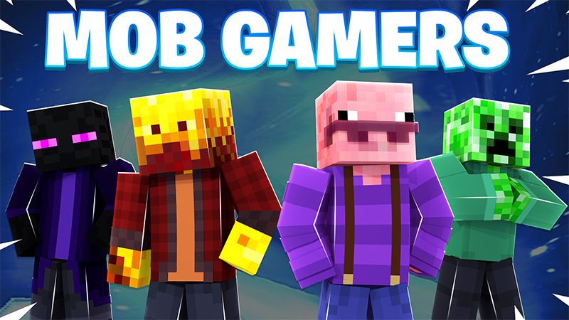Mob Gamers by Pickaxe Studios (Minecraft Skin Pack) - Minecraft ...