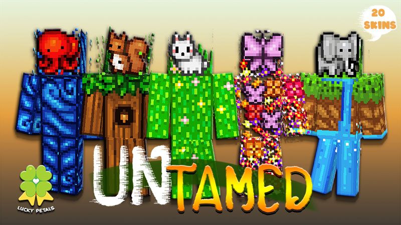 Untamed by The Lucky Petals (Minecraft Skin Pack) - Minecraft ...