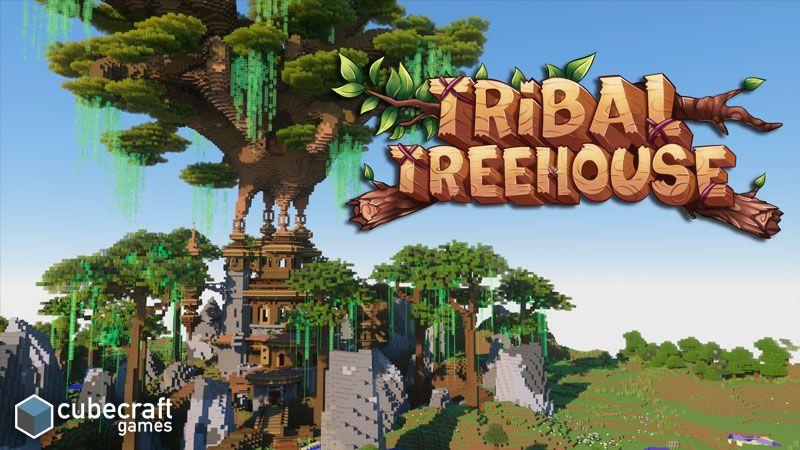 Tribal Treehouse by CubeCraft Games (Minecraft Marketplace Map ...