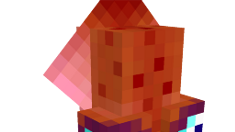 Red Squid Head by Dots Aglow - Minecraft Bedrock Marketplace Explorer