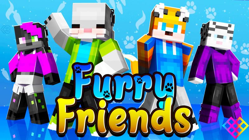 Furry Friends by Rainbow Theory (Minecraft Skin Pack) - Minecraft ...